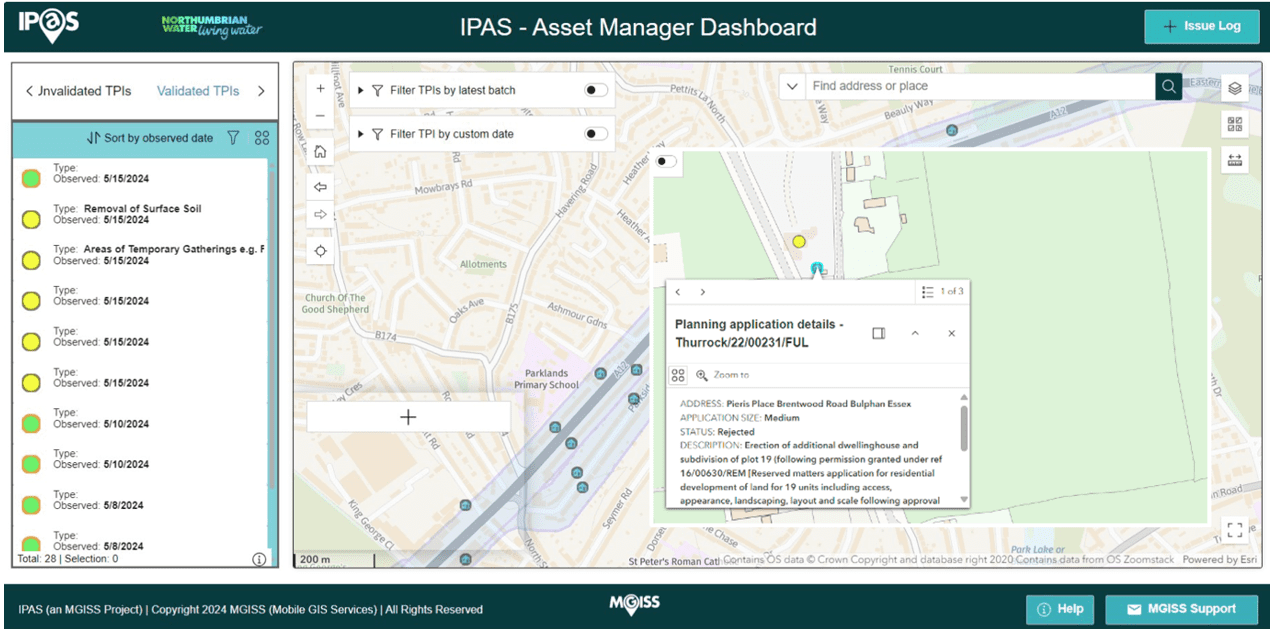 MGISS + Northumbrian Water Group | IPAS Project